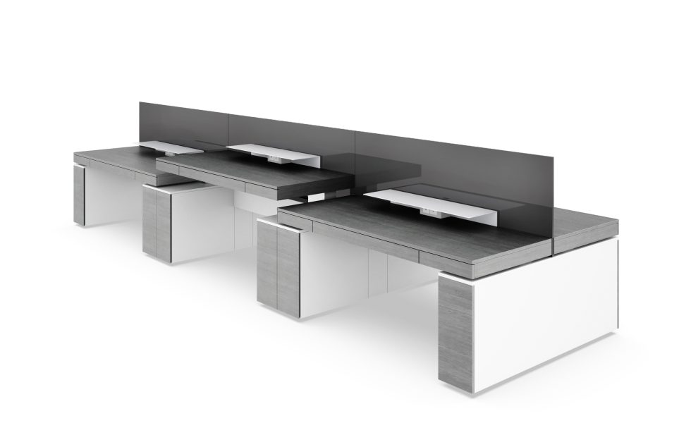 Steelcase 72" x 28" Benching Stations | Atlanta Office Liquidators