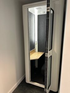 White Privacy Booths | Atlanta Office Liquidators
