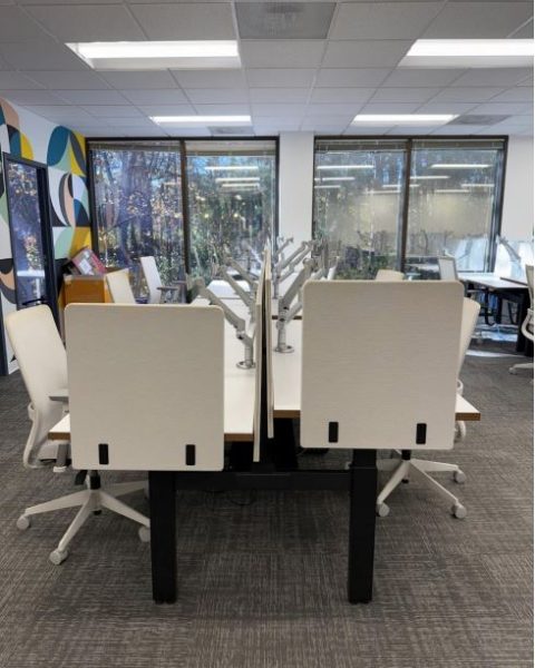 National Sit-Stand Benching Stations | Atlanta Office Liquidators