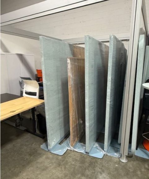 Contemporary Partition Walls | Atlanta Office Liquidators